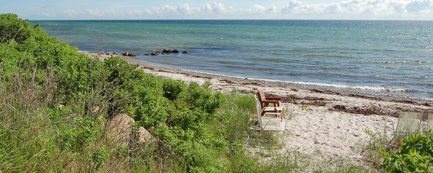 Sommerhuse til leje ved Klintholm Strand